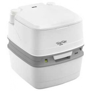 Porta Potti Qube 365 White with Piston Pump