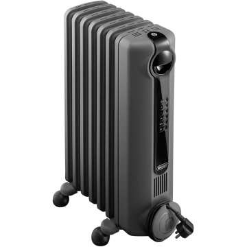 DeLonghi Radia S Oil Filled 1.5kW Grey Radiator TRRS0715E.G