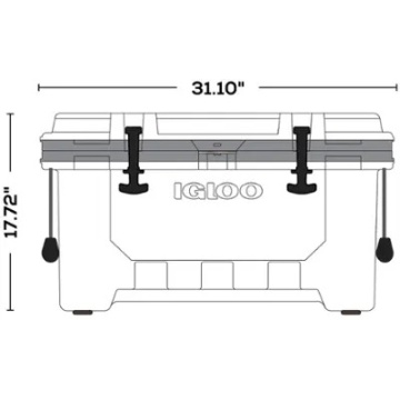 Igloo IMX 70 QT Robust Long Cold Retention Large Size Cool Box