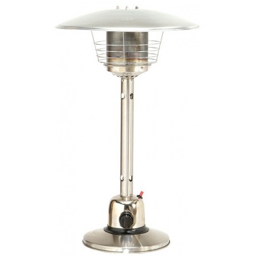 Lifestyle Sirocco Stainless Steel Table Top Gas Heater
